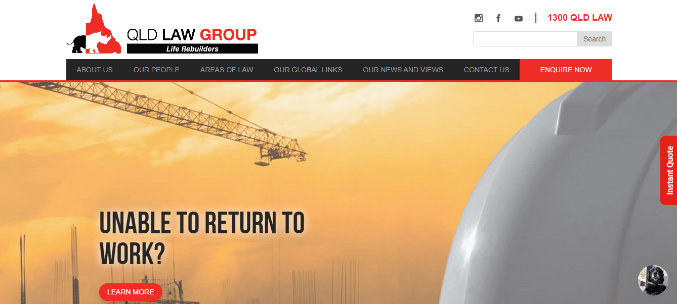 QLD Law Group New Website - Jam Advertising